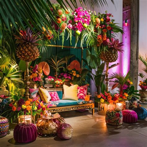 Fridas Fiesta A Tropical Beach Bash Inspired By Frida Kahlo