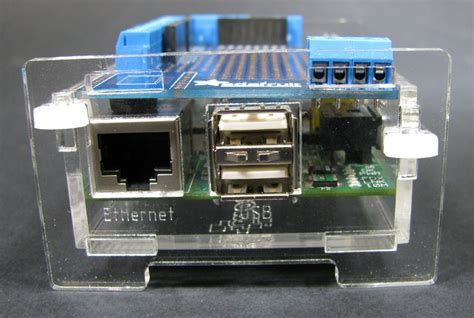 Clear Raspberry Pi Case With Adafruit Pi Plate Support Built To Spec