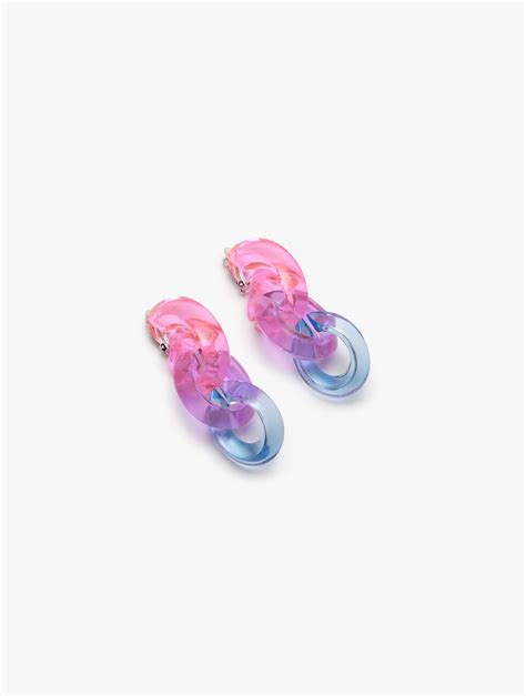 Floss Earring Pink Monies