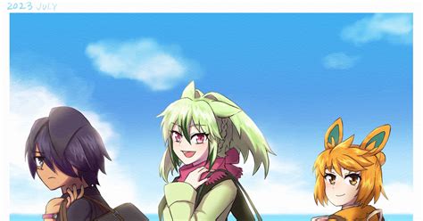 擬人化 ポケ擬まとめ11 放狼人のーまっど。のイラスト Pixiv