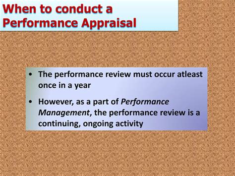 Performance Appraisal Ppt PPTX