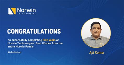 Norwin Technologies On Linkedin Workanniversarycelebration Takingthelead 20 Comments