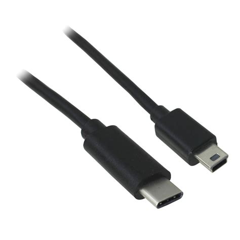 Cable USB C Macho Mini USB Macho De 1 Mtr Omega Store