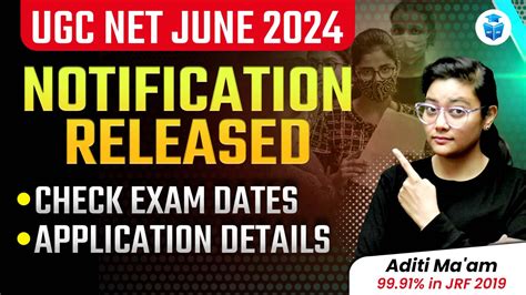 Ugc Net June 2024 Notification Released Check Exam Dates Application Details