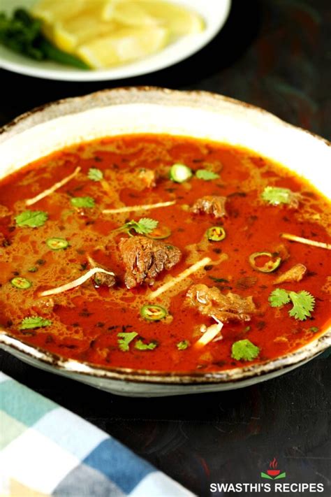 Nihari Recipe Swasthis Recipes