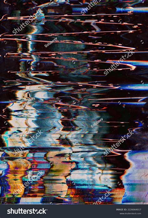Vhs Static Noise Analog Glitch Texture Stock Illustration Shutterstock