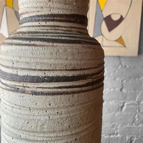 1960s Tall Art Pottery Vase By Bitossi For Rosenthal Netter Chairish