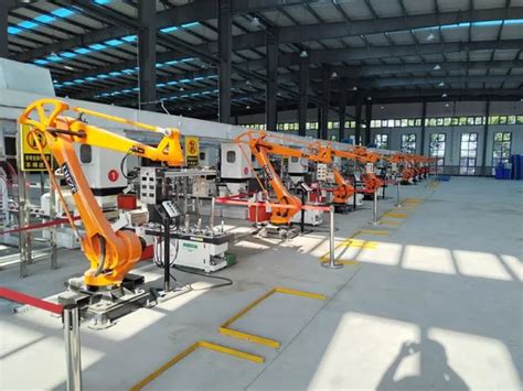 Automatic Robot Palletizing System Loading And Unloading Robotic For Box Packing Line