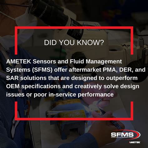 Aerospace Aftermarket Solutions Ametek Sensors And Fluid Management Systems