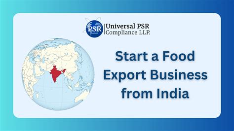 How To Start A Food Export Business From India Step By Step Guide 2025