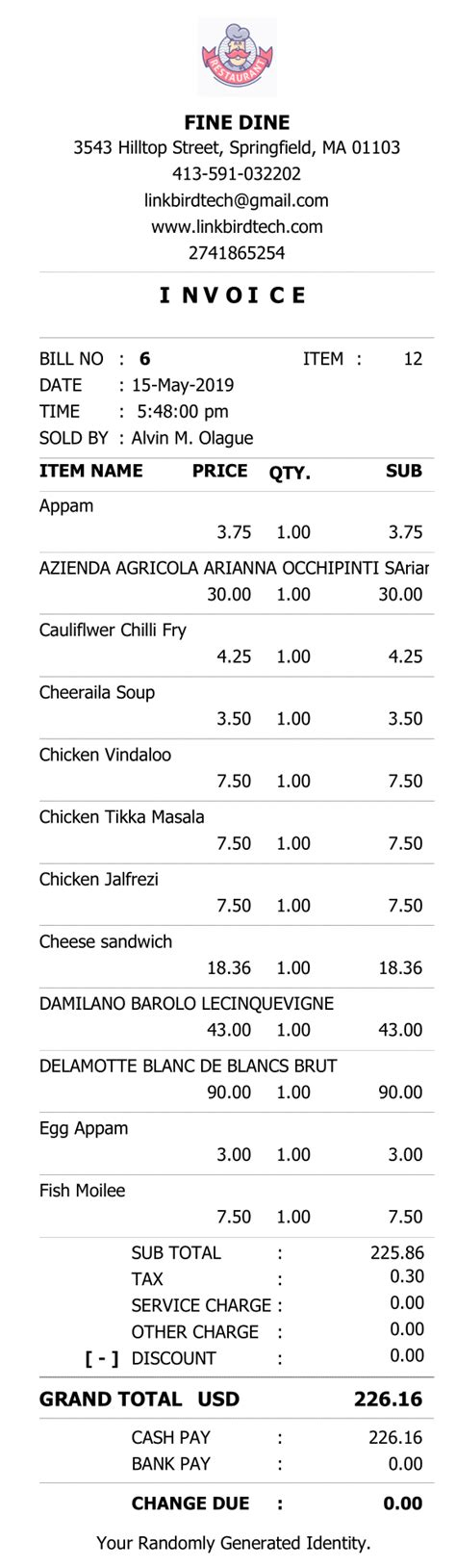 Restaurantpos Vbnet Wpf Application With Free Aspnet Web Extension