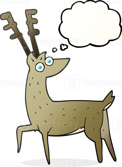 Thought Bubble Cartoon Stag 45276414 Png