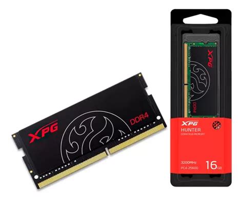 Memoria Ram Adata Xpg Hunter 3200 Mhz Cl20 Ddr4 Para Portátil De 16 Gb