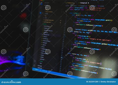 Lenguaje De Programación En Fondo De Pantalla Negra Código De Reacción Javascript Imagen De