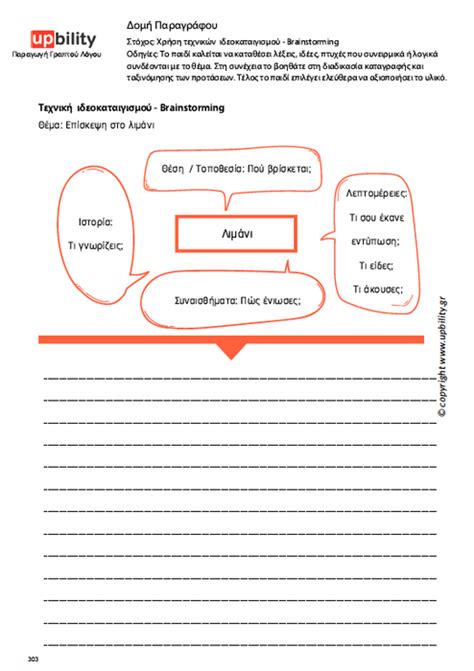 ΠΑΡΑΓΩΓΗ ΓΡΑΠΤΟΥ ΛΟΓΟΥ Δομή Παραγράφου — Εκδόσεις Upbility