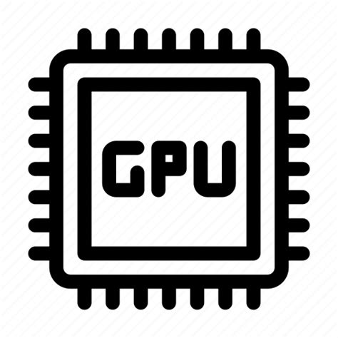 Gpu Graphic Card Computer Icon Download On Iconfinder