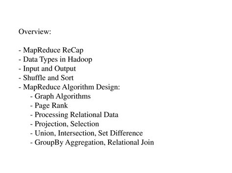 Mapreduce And Data Management Ppt Download