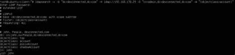 How To Search Ldap Using Ldapsearch With Examples Devconnected