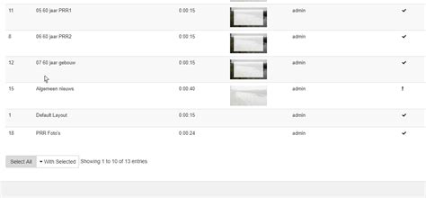 Add All Option In Max Rows Per Page Feature Requests Xibo Community