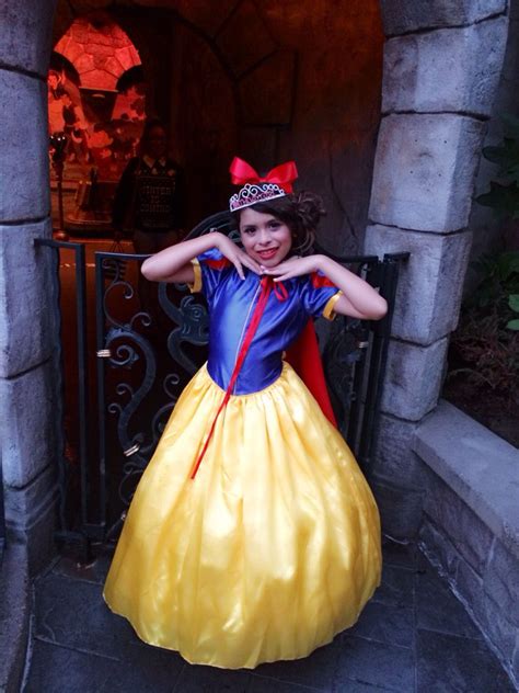 Custom Snow White Costume For Her Birthday At Disneyland Disneyland