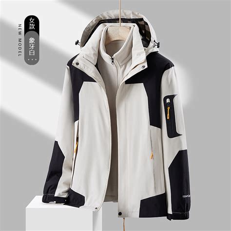 Badu Bg Ски костюм Мъжки ски якета Мъжко външно термо водоустойчиво ветроустойчиво дишащо яке