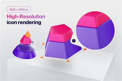 Statistics Line Graphs Chart Histogram 3d Icon Set Objects Ft