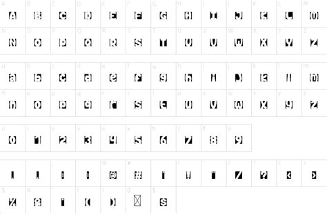 Block Space Font 1001 Free Fonts