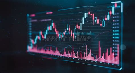 Financial Market Data Visualization Stock Illustration Illustration Of Financial Economic