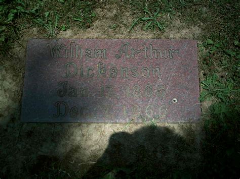 William Arthur Dickenson 1885 1966 Find A Grave Memorial