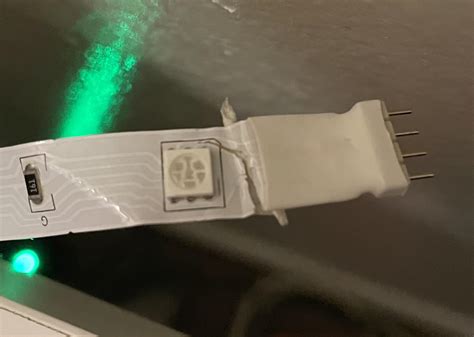 Broken LED Connector Strip Fixable Connects To LED Controller Daybetter Bluetooth Strip