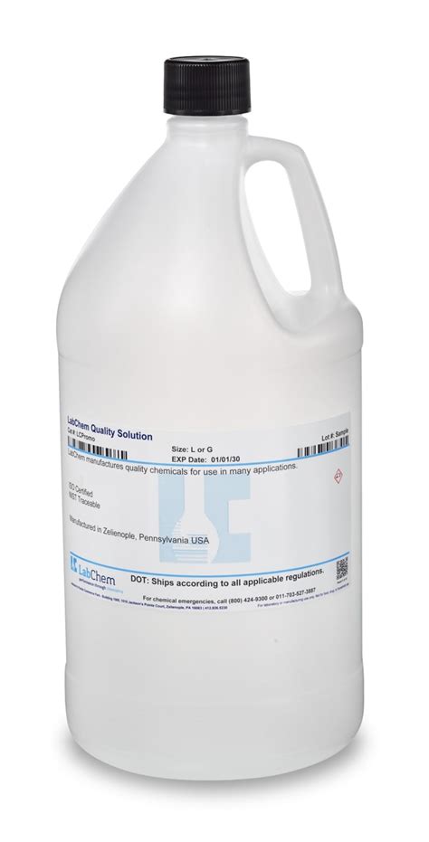 Chemical Solution Buffer Solution Ph 100 At 25 C Color Coded Blue