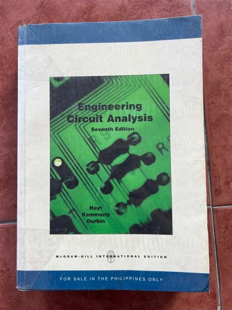 Engineering Circuit Analysis Seventh Edition By Hayt Hobbies And Toys Books And Magazines
