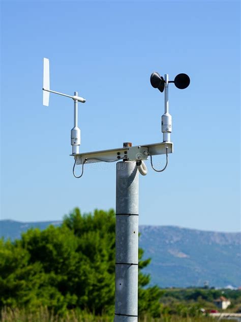 Weather Station For Automatic Measurement Of Weather Parameters Measuring Meteorology