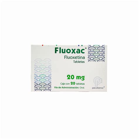 Fluoxac 20mg 20 Tabs Yza