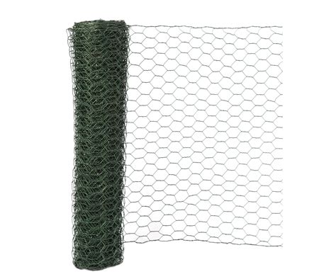 Galvanized Pvc Coated Hexagonal Wire Mesh Netting For Chicken Coop Fence Poultry Mesh Netting