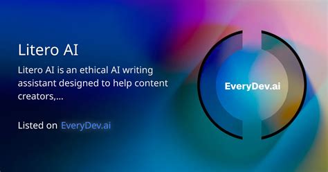 Litero Ai Ai Writing Assistant With Citations Everydevai