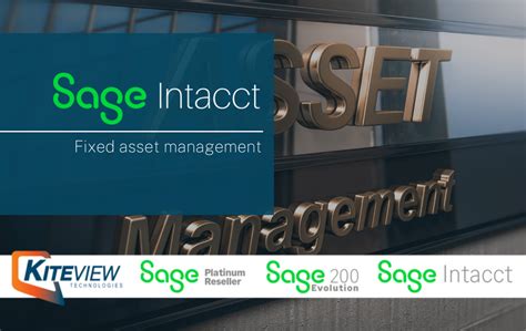 Sage Intacct Fixed Asset Management Software