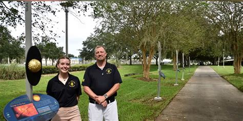 College Of Central Florida Will Unveil A 1 To 10 Billion Scale Model Of