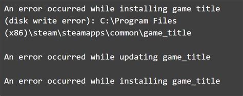 How To Fix The Steam Disk Write Error Expert Solutions Digital Conqueror