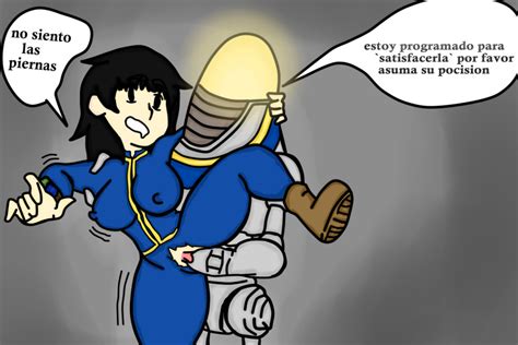 Rule 34 Bethesda Softworks Fallout Fallout New Vegas Female Fisting Fisto Jumpsuit Machine Mob