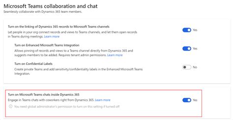 Configure Microsoft Teams Chat In Dynamics 365 Sales Microsoft Learn