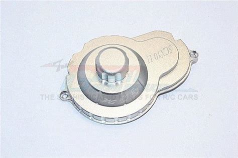 Gpm Scx2038gca Gun Silver Aluminum Spur Gear Cover Axial Scx10 Ii