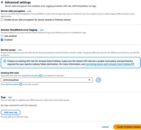 build a data lake for streaming data with amazon s3 tables and amazon