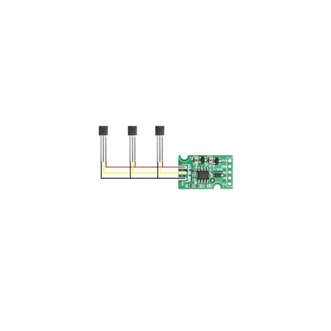 Taidacent Uart Ttl Single Use Multi Point Ds18b20 Temperature Sensor Data Logger Module