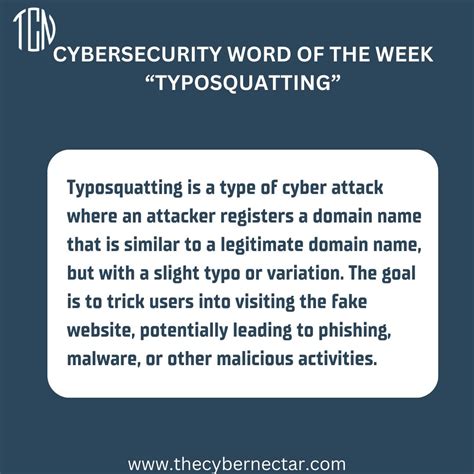 The Cyber Nectar On Linkedin Typo Cybersecurity