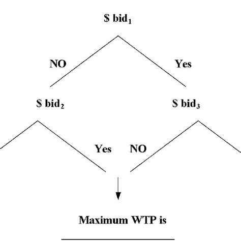 Dichotomous Choice Model With An Open Ended Elicitation Method