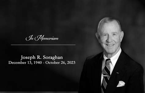 Ruth Binger On Linkedin In Memoriam Joseph R Soraghan