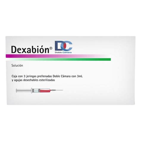 Dexabión Dc Solución 3 Jeringas Prellenadas Con 3 Ml Walmart En Línea