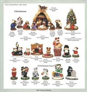 1987 Page 1 Novelty Christmas Christmas Christmas Ornaments