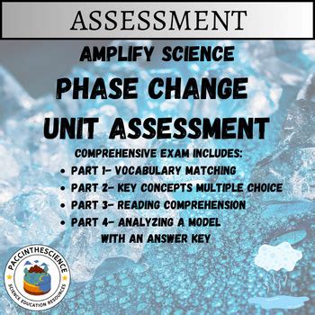 Amplify Science Phase Change Unit Assessment TPT